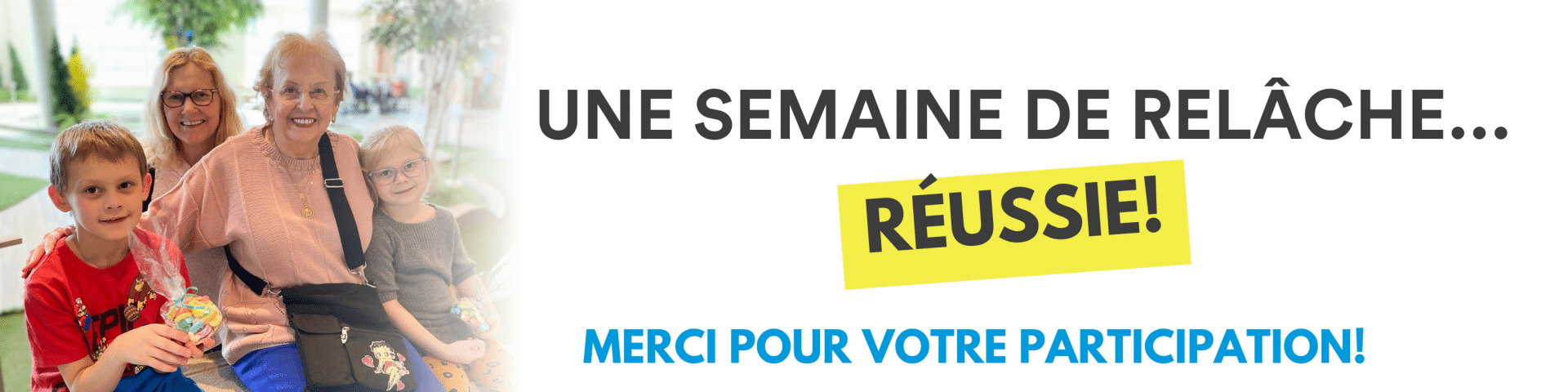 Retour sur la semaine de relâche 2024! - Les Résidences Soleil